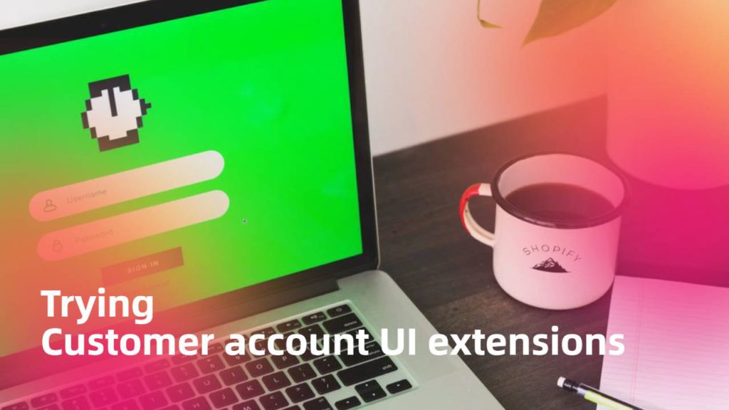 Customer account UI extensionsを使って会員ランクをマイページに表示 | REWIRED